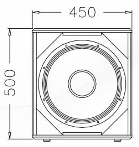 U115W 15'' Subwoofer from China manufacturer - FDB